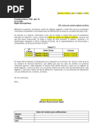 Modelo de Carta Informativa de Subida de Precios | PDF