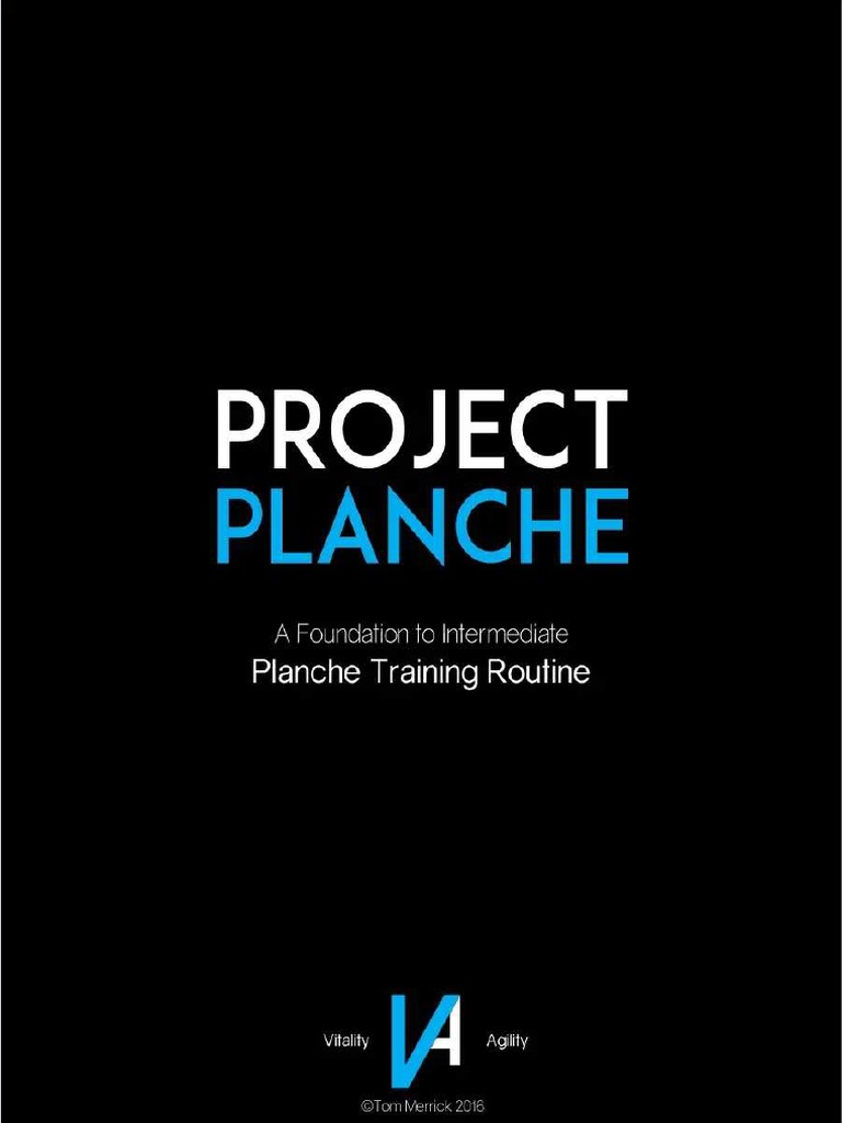 Planche Progression Training | PDF