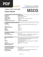 Bitumen Compound (MSDS) | PDF | Solvent | Incineration