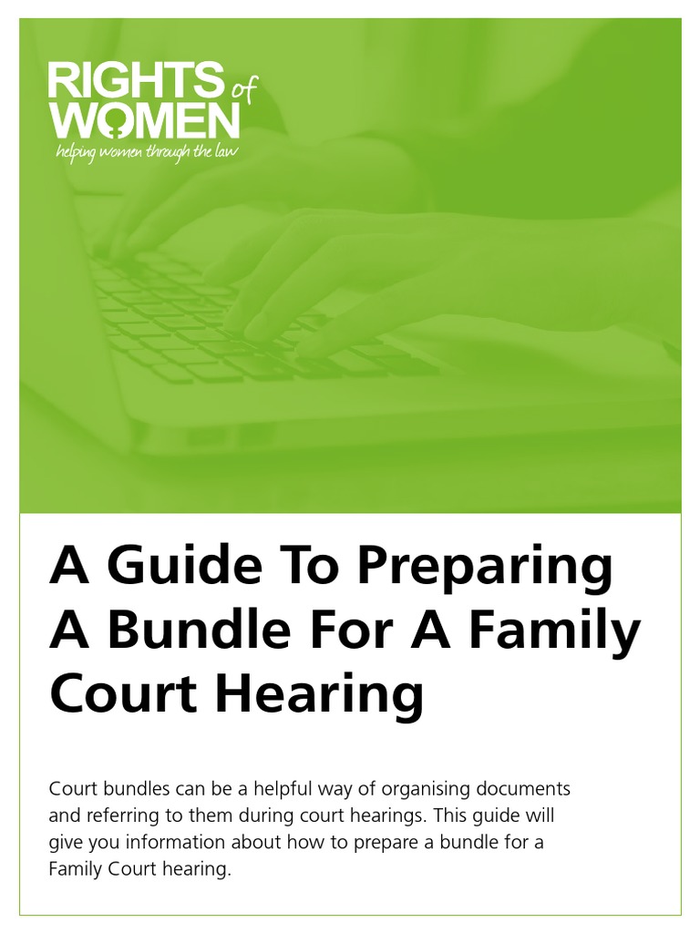 Bundle For Family Court Hearing | PDF | Witness | Judge