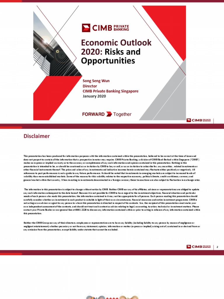 Economic Outlook 2020:: Risks and Opportunities | PDF | Investing ...
