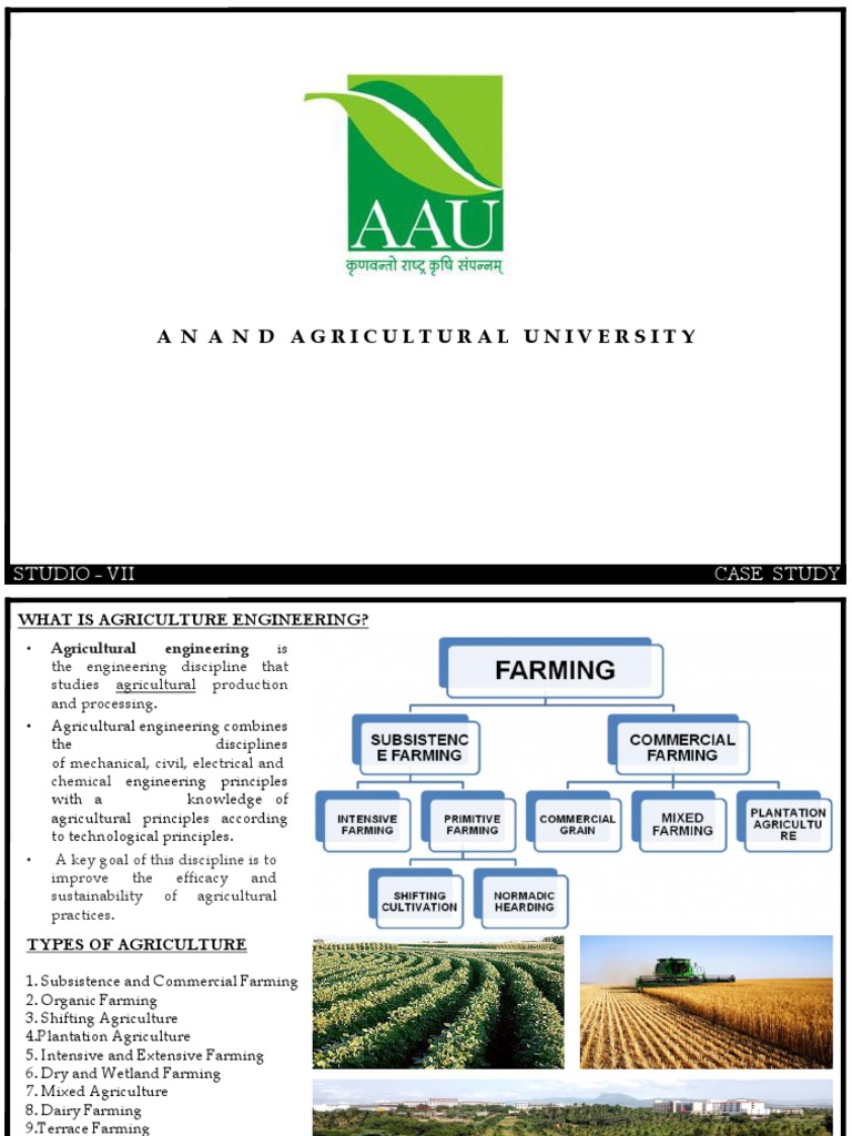 Anand Agricultureu Case Study | PDF | Organic Farming | Agriculture