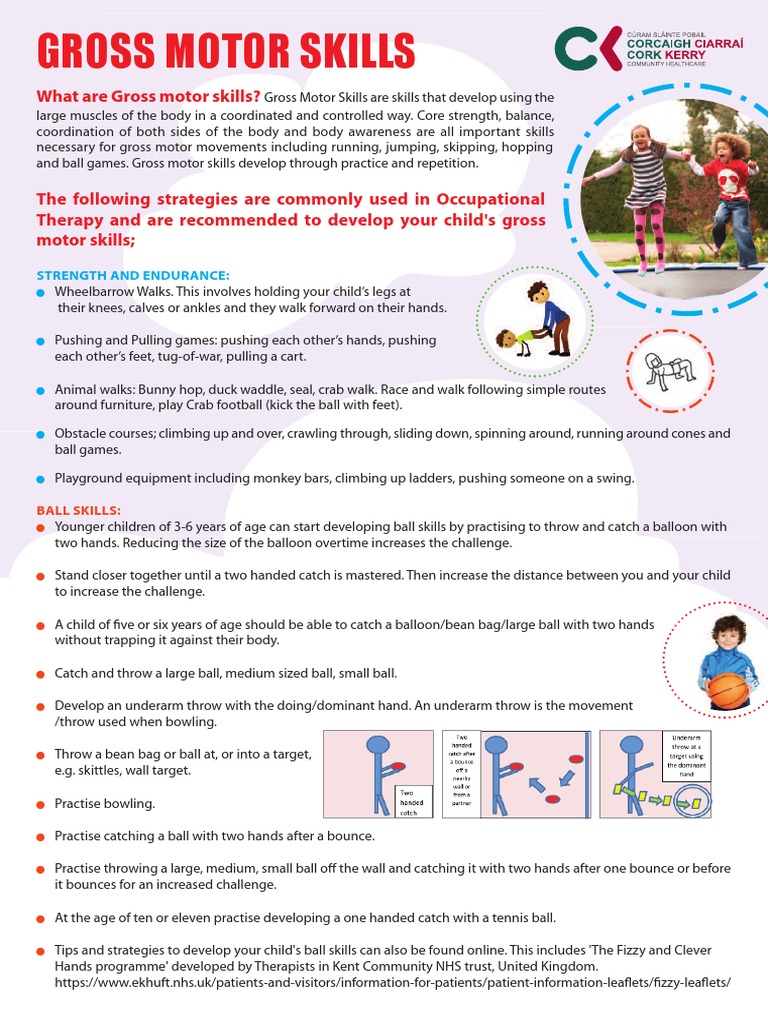 Develop Gross Motor Skills | PDF | Recreation | Sports