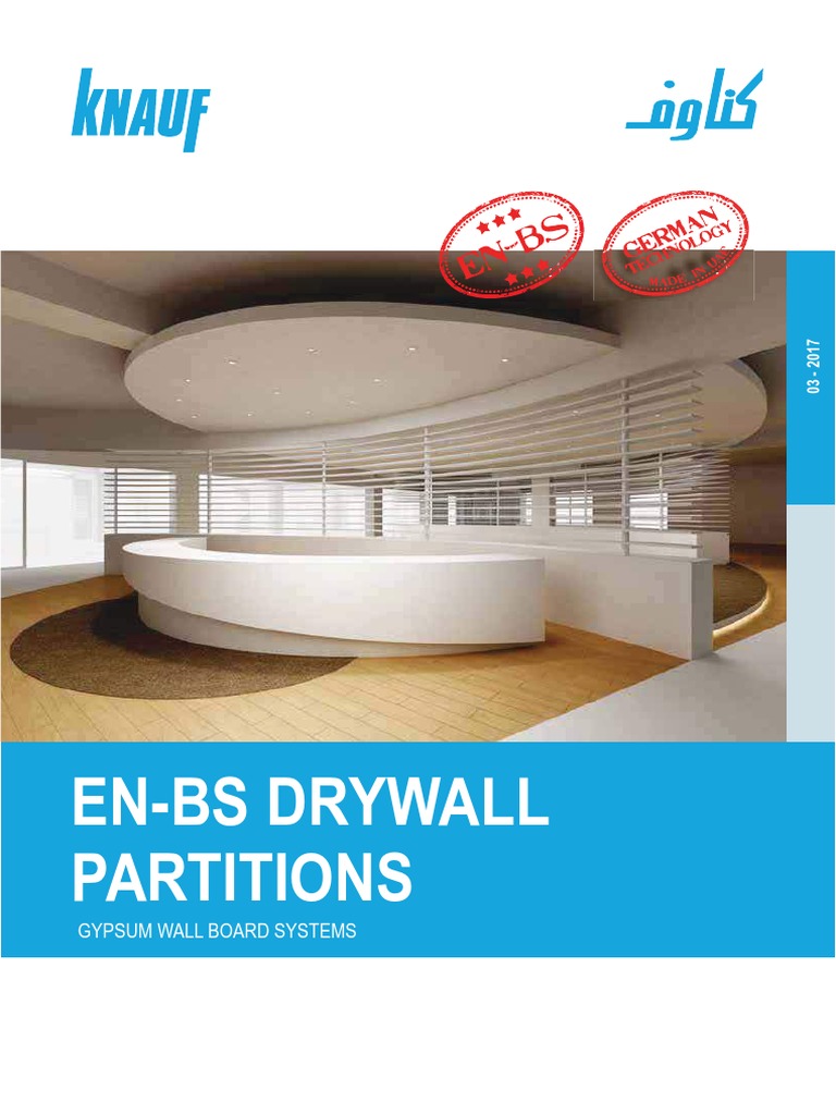 Knauf Gypsum Board Systems Manual | PDF | Drywall | Architectural Elements