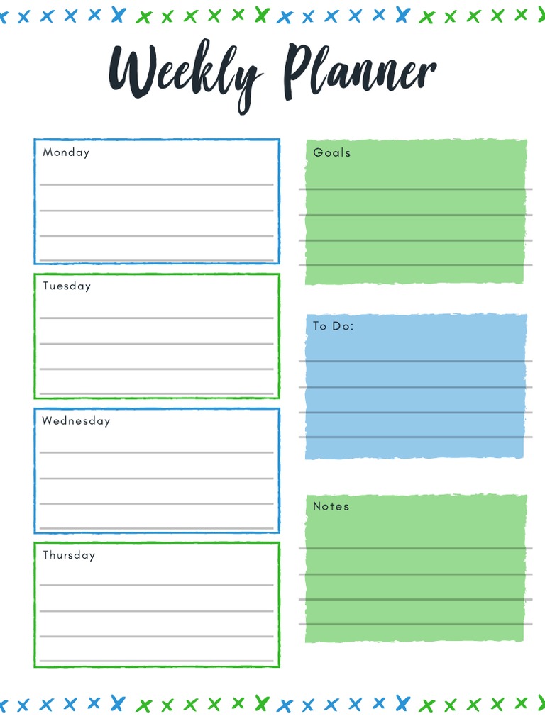 Weekly Staff Planner | PDF
