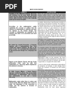 Reflection Paper (The Great Math Mystery) | PDF | Science & Mathematics