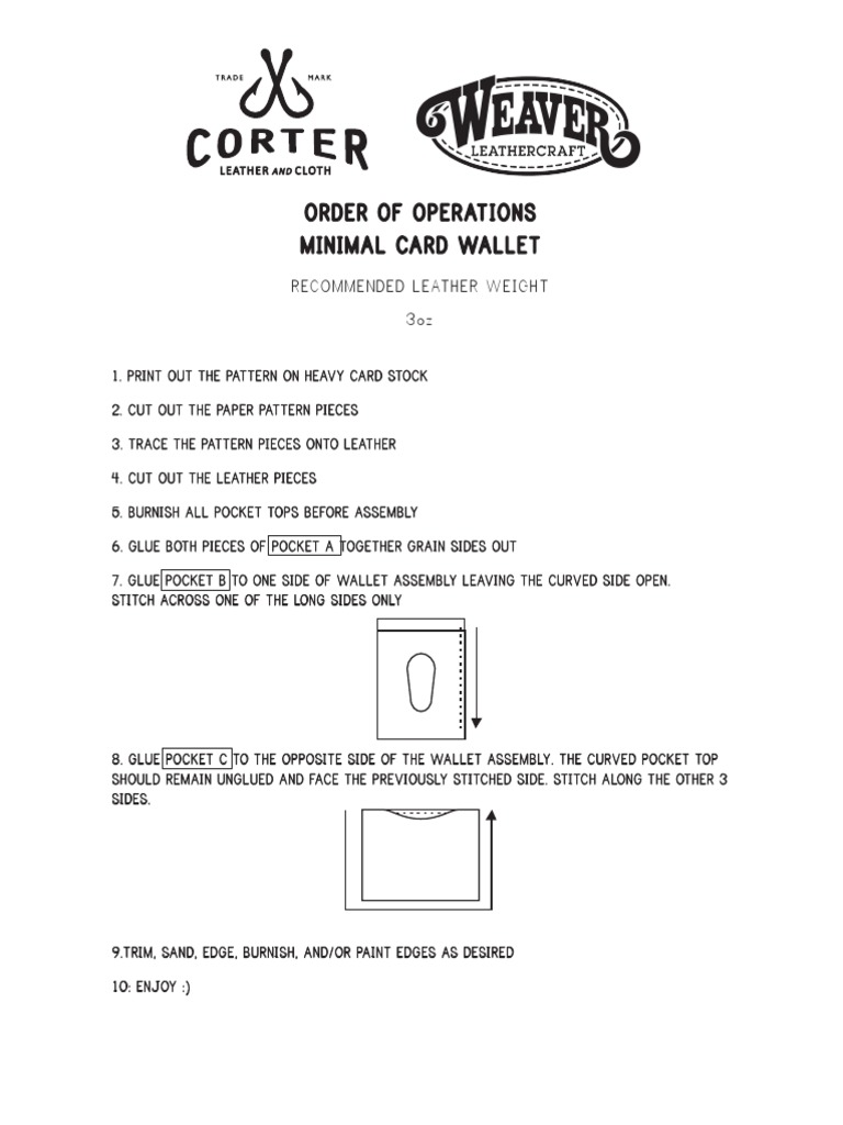 Minimal Card Wallet | PDF