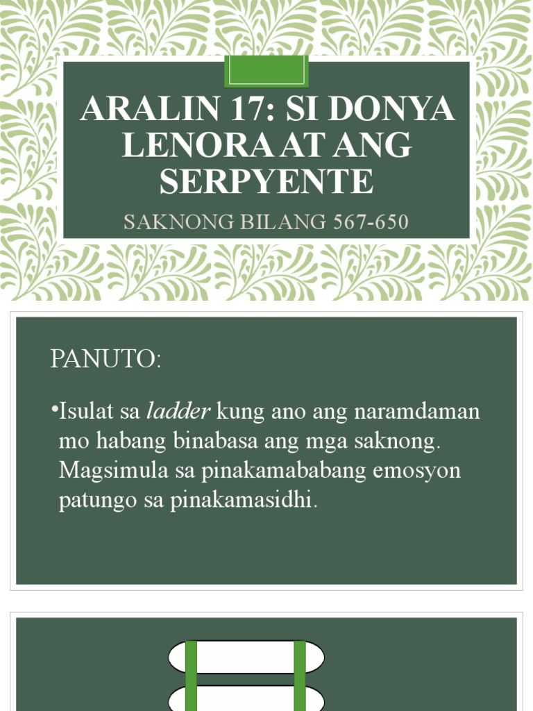 IBONG ADARNA-Aralin 17 | PDF