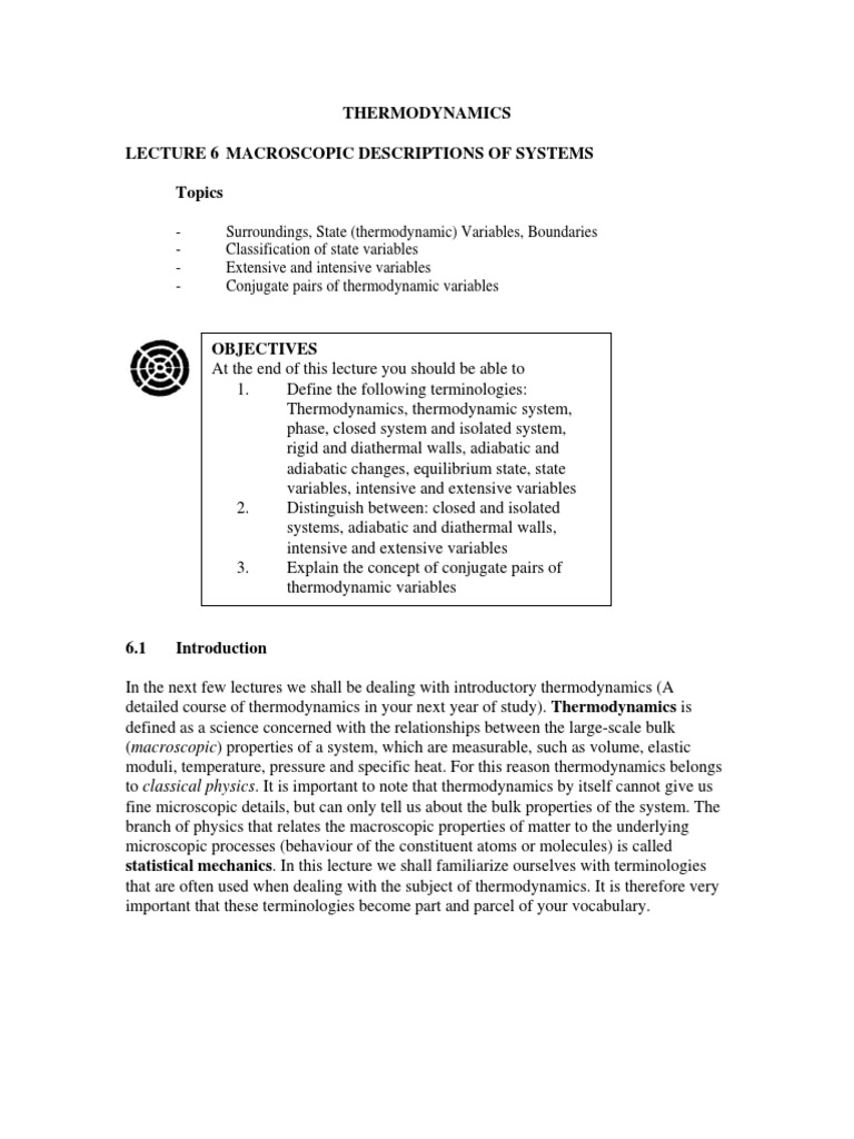 Chapter 6 Introduction To Thermodynamics PDF | PDF | Temperature ...