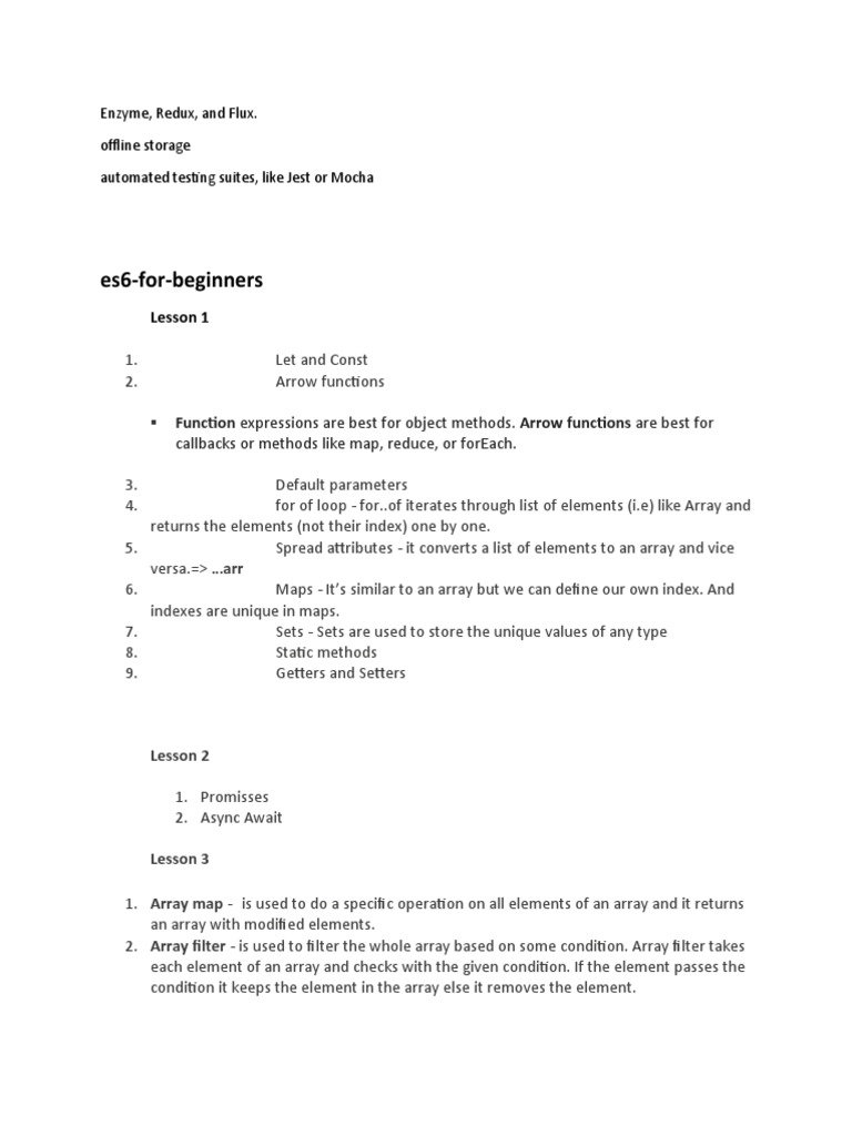 React - Overview | PDF | Scope (Computer Science) | Subroutine React - Overview | PDF | Scope (Computer Science) | Subroutine