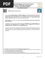 Family Income Certificate Format | PDF