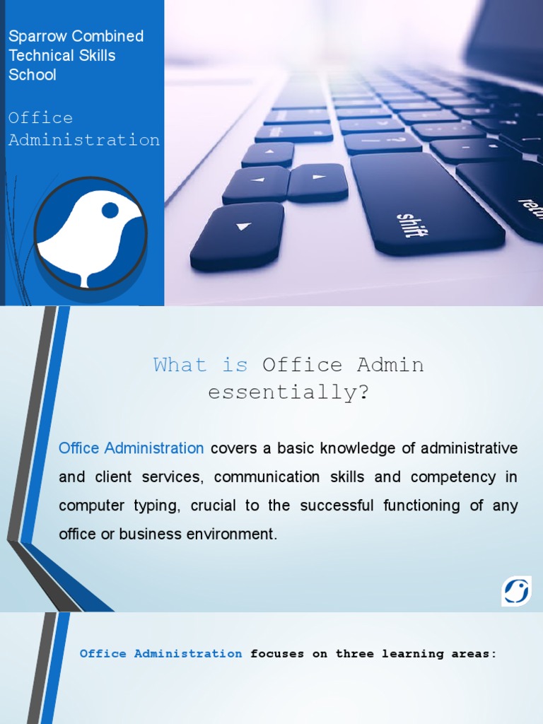 Office Administration Skills Overview | PDF | Business | Competence ...