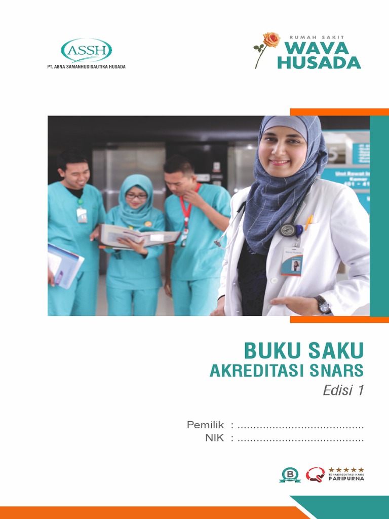 Draft Buku Saku Akreditasi SNARS 1 PDF | PDF