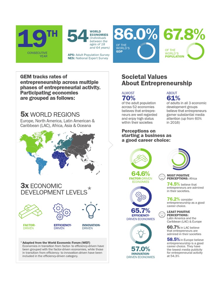 Global Entrepreneurship Monitor Report: Insights into Entrepreneurial ...