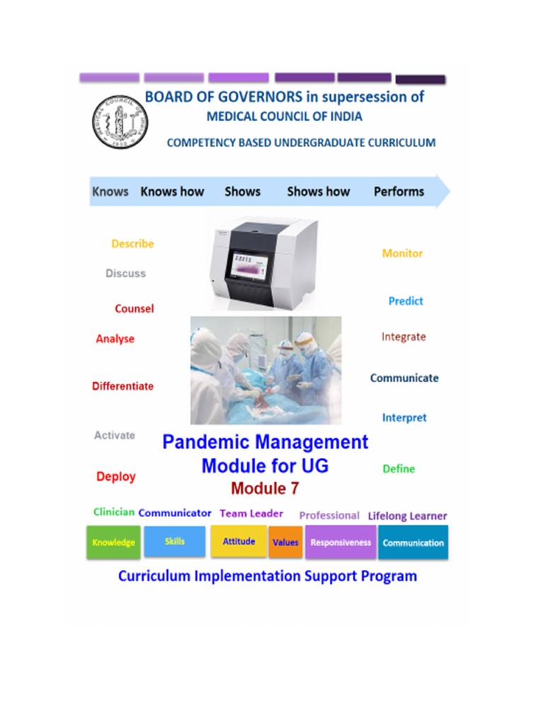 Pandemic MGT Module UG | PDF | Pandemic | Influenza