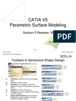 CATIA - Wireframe and Surface Design Exercises | PDF | Dialog Box | Ellipse