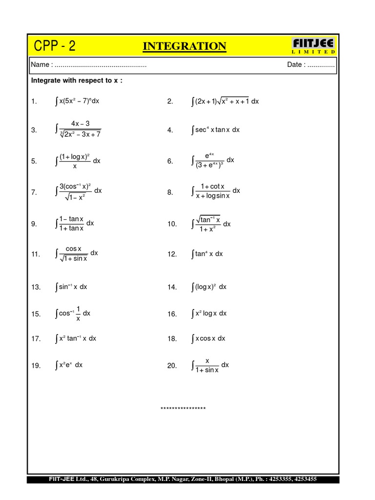 5 CPP Integration 2 | PDF