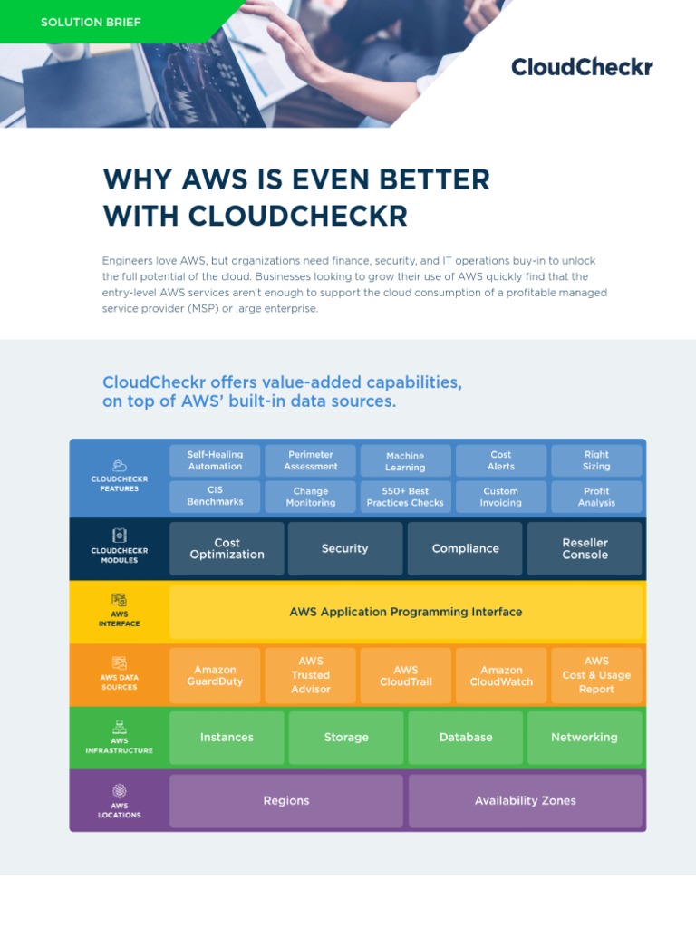 Why Aws Is Even Better With Cloudcheckr | PDF | Amazon Web Services | Cloud Computing