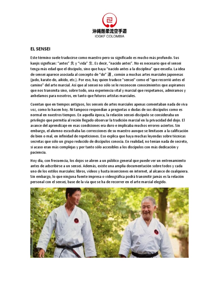 El Sensei | PDF