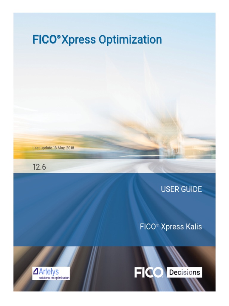 Fico Fico Xpress Optimization Xpress Optimization: User Guide | PDF ...