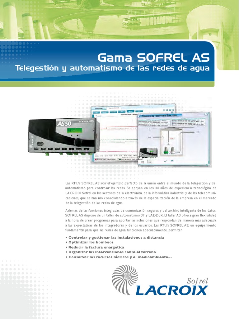 DC50-SOFREL AS-Es-2016-09 PDF | PDF | Scada | Red de computadoras