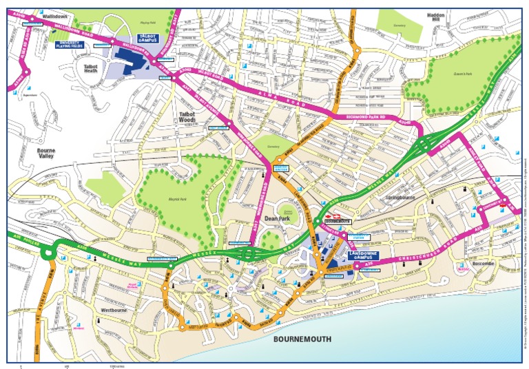 Bournemouth Street Map | PDF