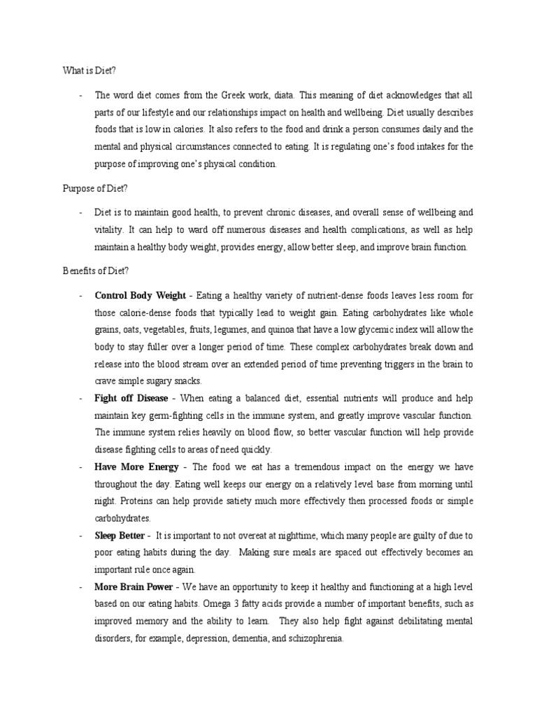 PE Diet | PDF | Low Carbohydrate Diet | Dieting