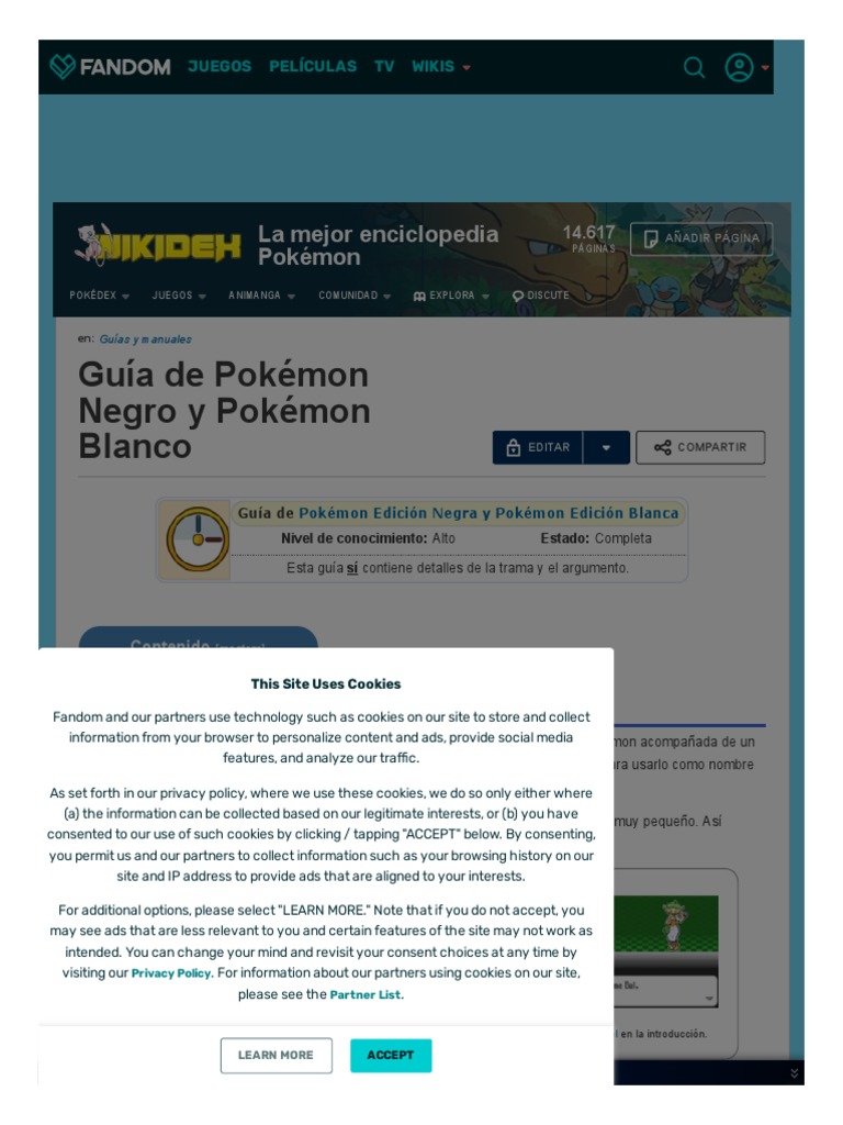 Pokemon Fandom Com Es Wiki Gu C3 ADa - de - Pok C3 A9mon - Negro - y ...