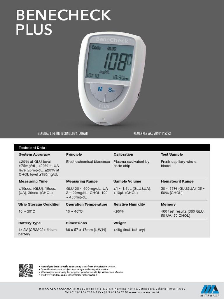GLB BeneCheck Plus | PDF