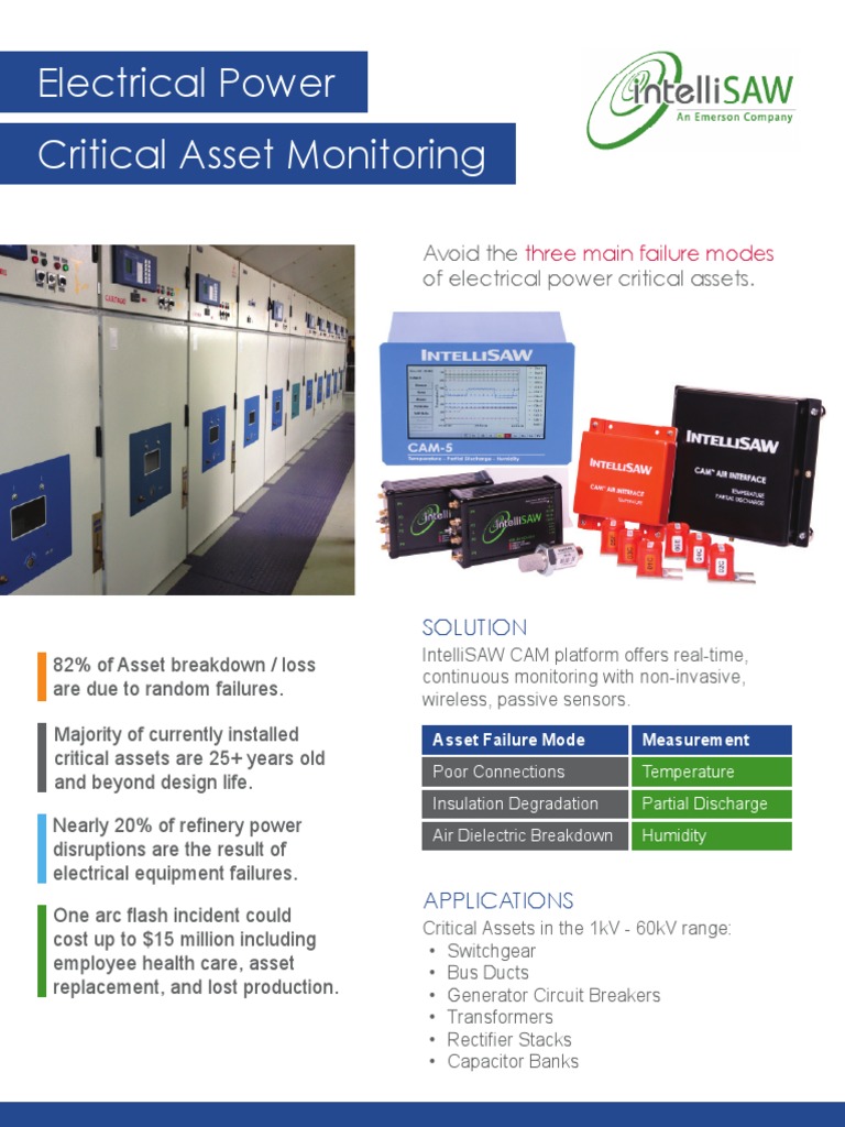 Electrical Power Critical Asset Monitoring | PDF | Electrical ...