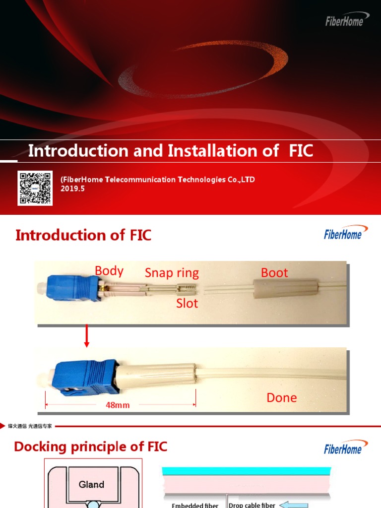 Introduction and Installation of FIC | PDF | Equipment | Manufactured Goods