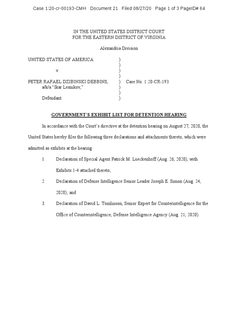 Peter Debbins - Confession & More PDF | PDF | Federal Bureau Of ...