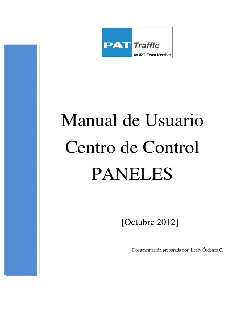 Manual de Paneles - VMS - ITS | PDF | Ventana (informática) | Software