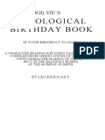 Astrological Birthday Book | PDF