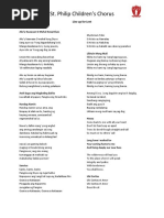 Nasipit Hymn & Caraga March Lyrics | PDF