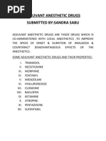 Overview of General Anaesthesia Types | PDF | Anesthesia | Pharmacology