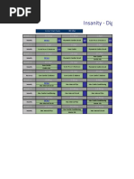 The Anarchy Workout Calendar | PDF | Sports