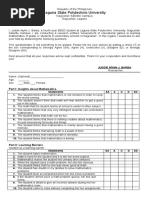 Academic Stress Scale: S. No. Statement NSS S M S Hs Es | PDF ...