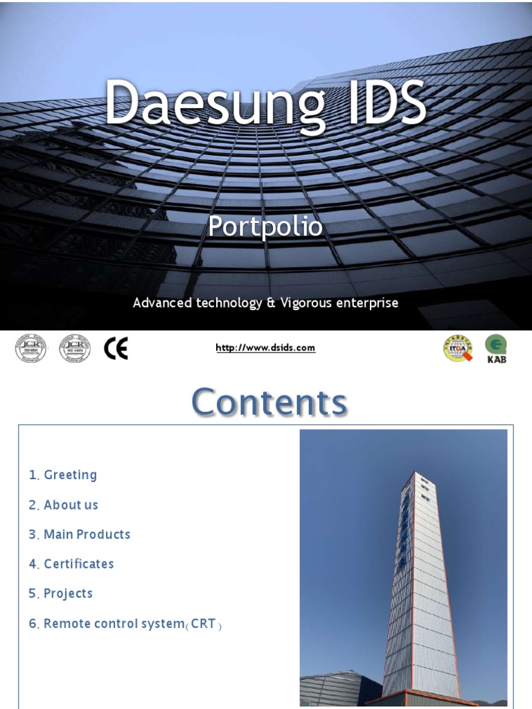 Company Profile&Presentation | PDF | Elevator | Iso 9000