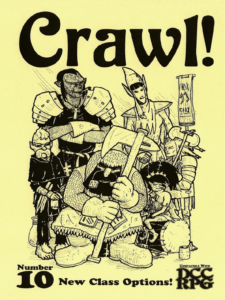 Crawl 10 PDF | PDF | Dwarf (Dungeons & Dragons) | Brown