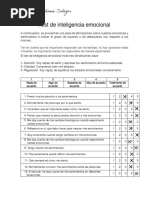 Cuestionario de Mindfulness 5 Factores (FFMQ) | PDF | Verdad | Sicología