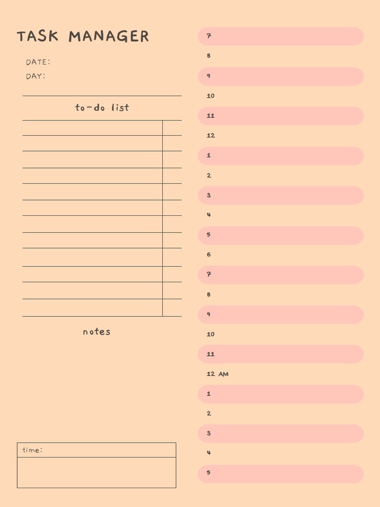 Task Manager PDF | PDF