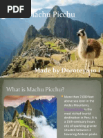 Machu Picchu Quiz | PDF