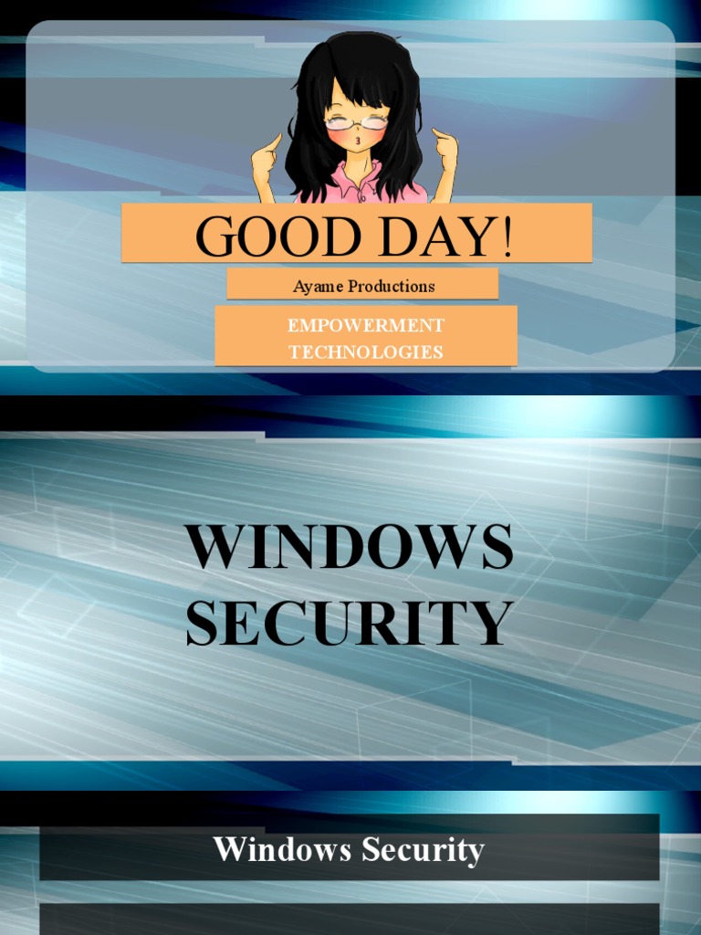 Lesson2 Windows Security Pdf Computer Virus Password