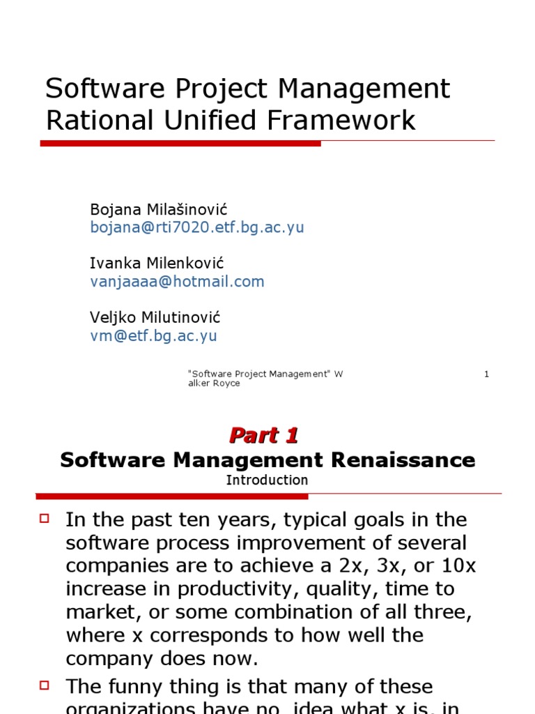 Software Project Management | PDF | Project Management | Product Lifecycle