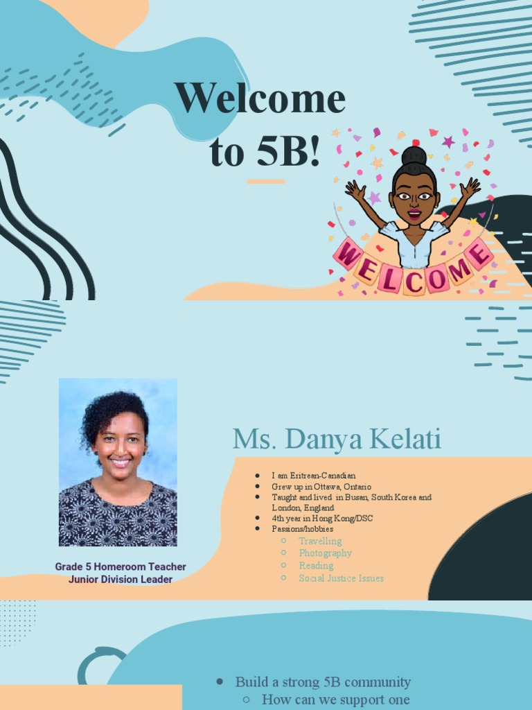 Welcome To 5b | PDF | Homework | Pedagogy