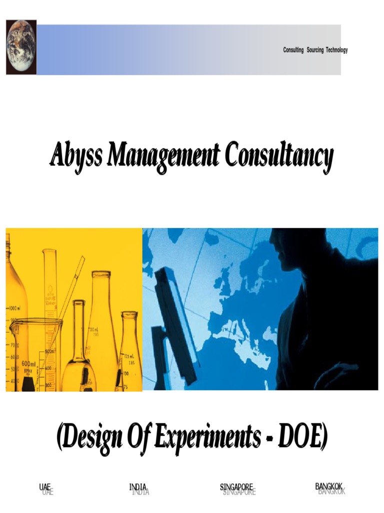 DOE Training | PDF | Mathematical Optimization | Engineering