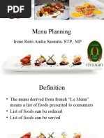 Western Set Menus | PDF