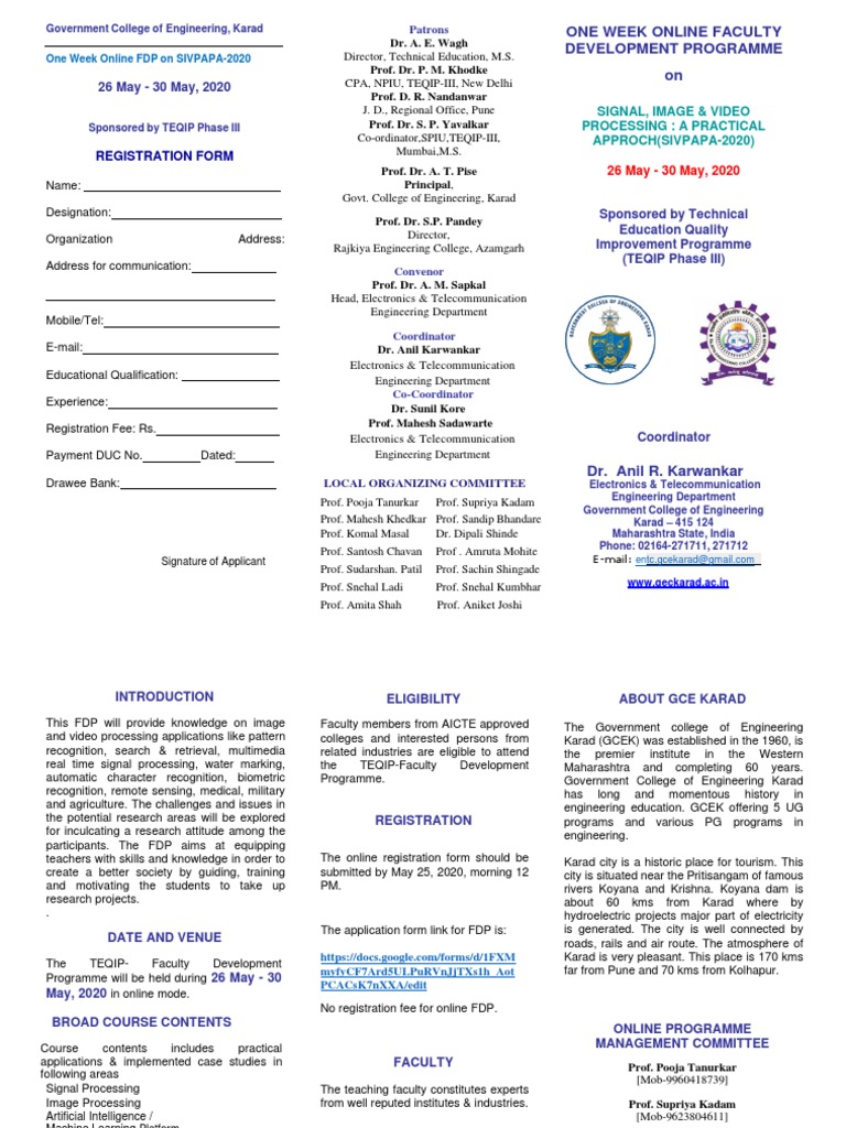 GCEK Sivpapa 2020 | PDF | Learning