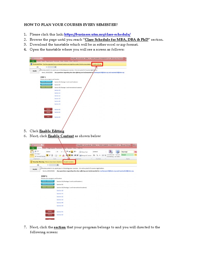 How To Plan Your Courses Every Semester PDF | PDF | Career & Growth